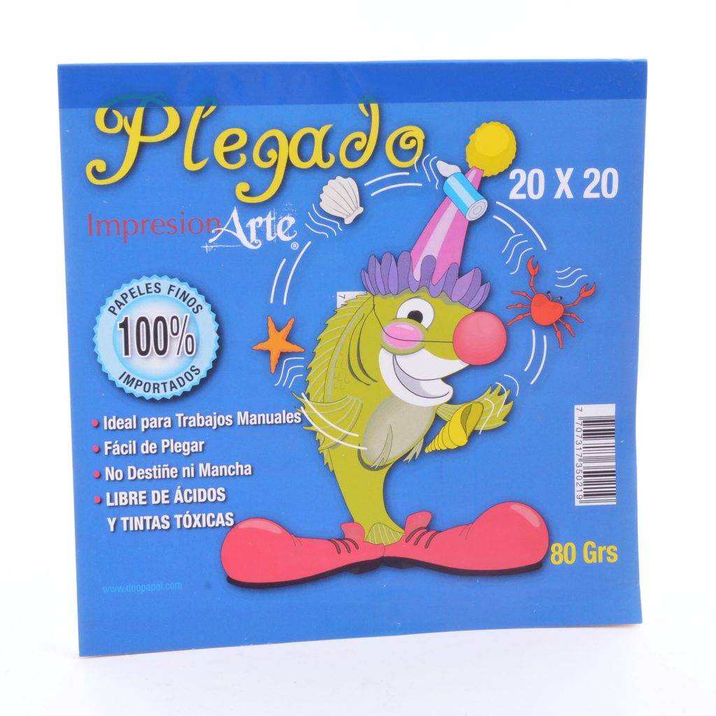 BLOCK ORIGAMI 20 cm x 20 cm DUOPAPEL - Occidente Papelería