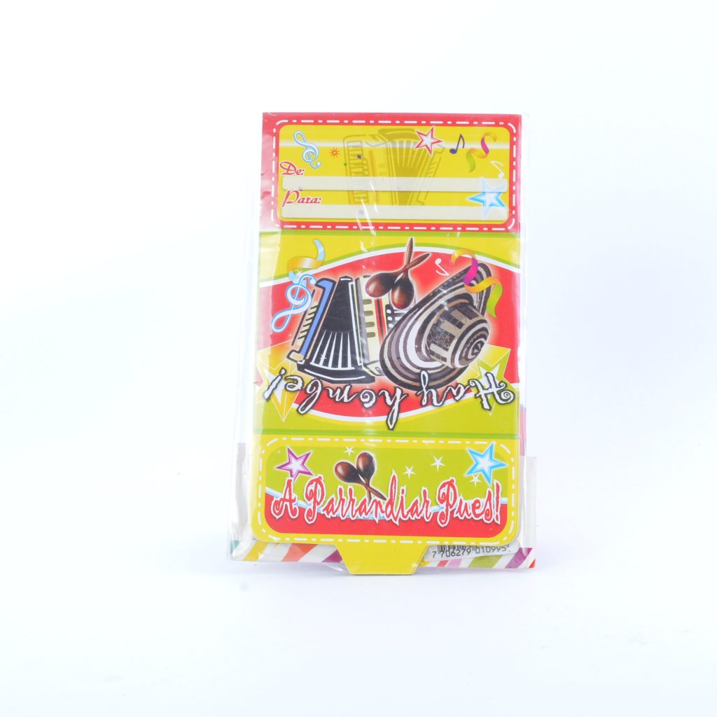 TARJETA DE INVITACION TU FIESTA HLM PARRANDA VALLENATA - Occidente ...