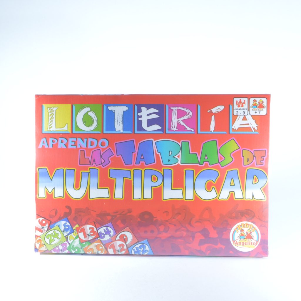 LOTERIA TABLAS DE MULTIPLICAR - Occidente Papelería