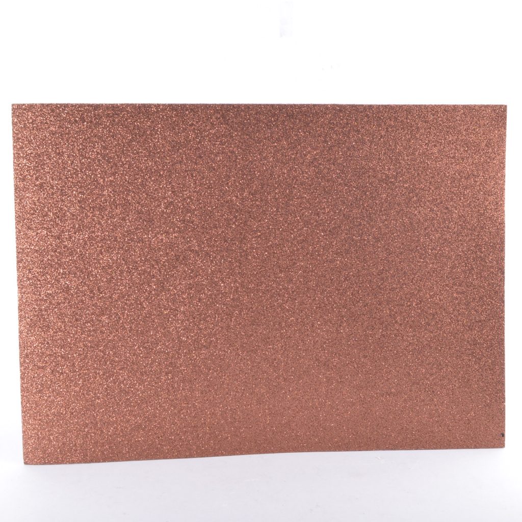 FOAMI ESCARCHADO 1/8 CAFE - Occidente Papelería