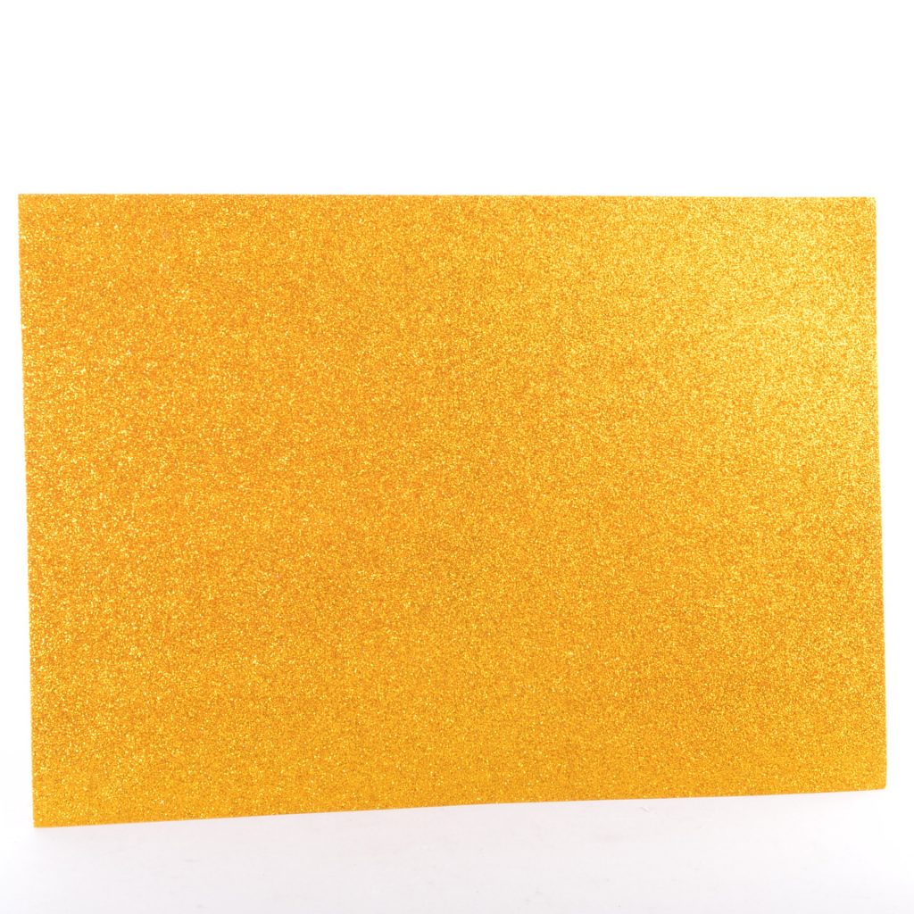 FOAMI ESCARCHADO 1/8 DORADO - Occidente Papelería