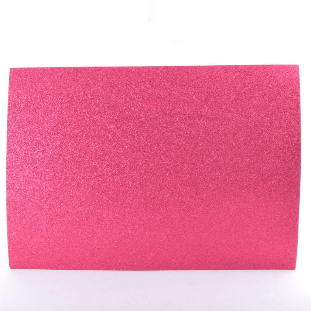 FOAMI ESCARCHADO 1/8 FUCSIA CLARO - Occidente Papelería