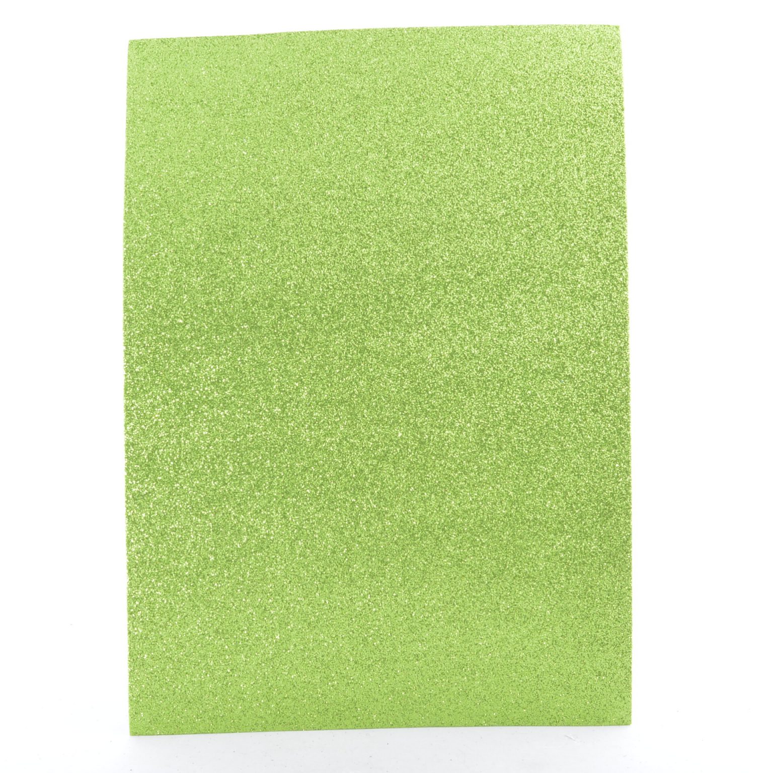 FOAMI ESCARCHADO CARTA VERDE LIMON - Occidente Papelería