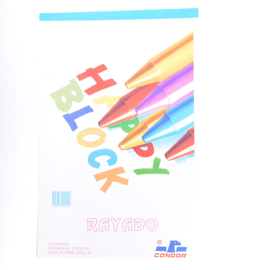 BLOCK RAYADO OFICIO CONDOR - Occidente Papelería